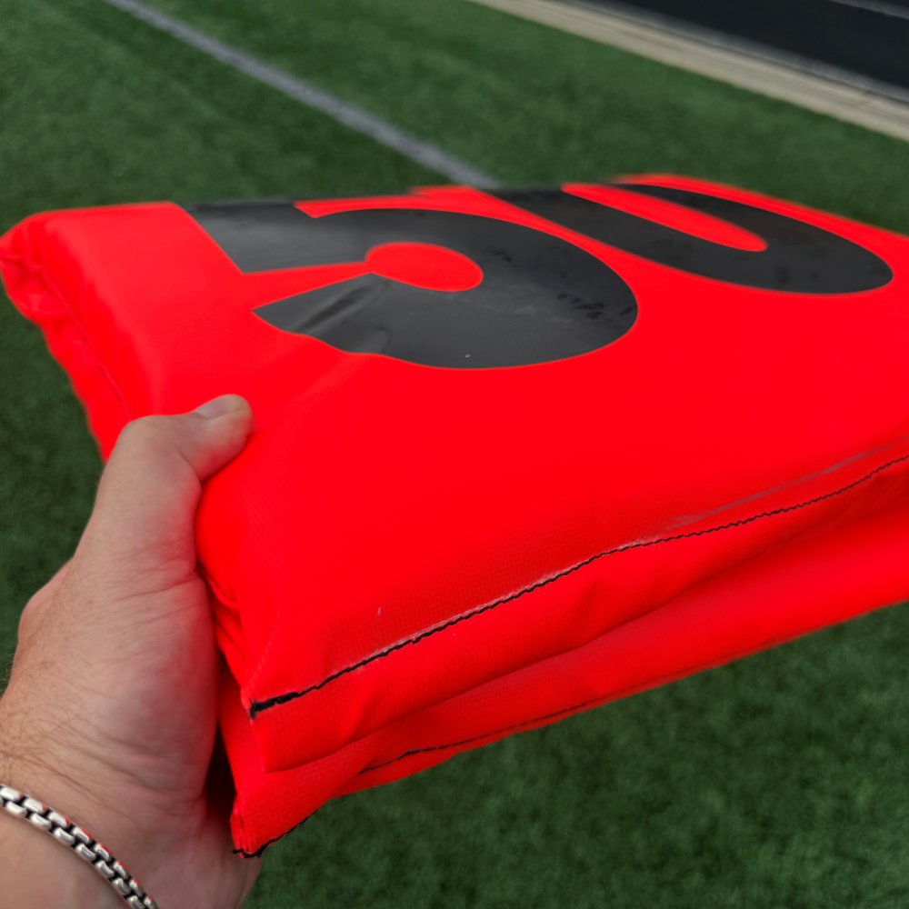 Foldable Sideline Markers for Games | Rae Crowther